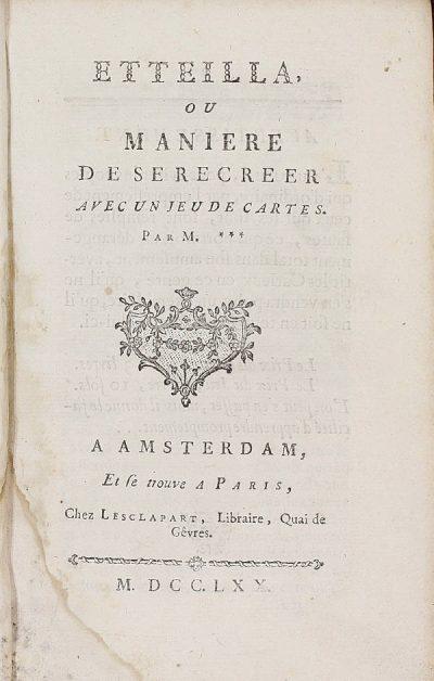 Tirage Etteilla en ligne – Histoire et Signification